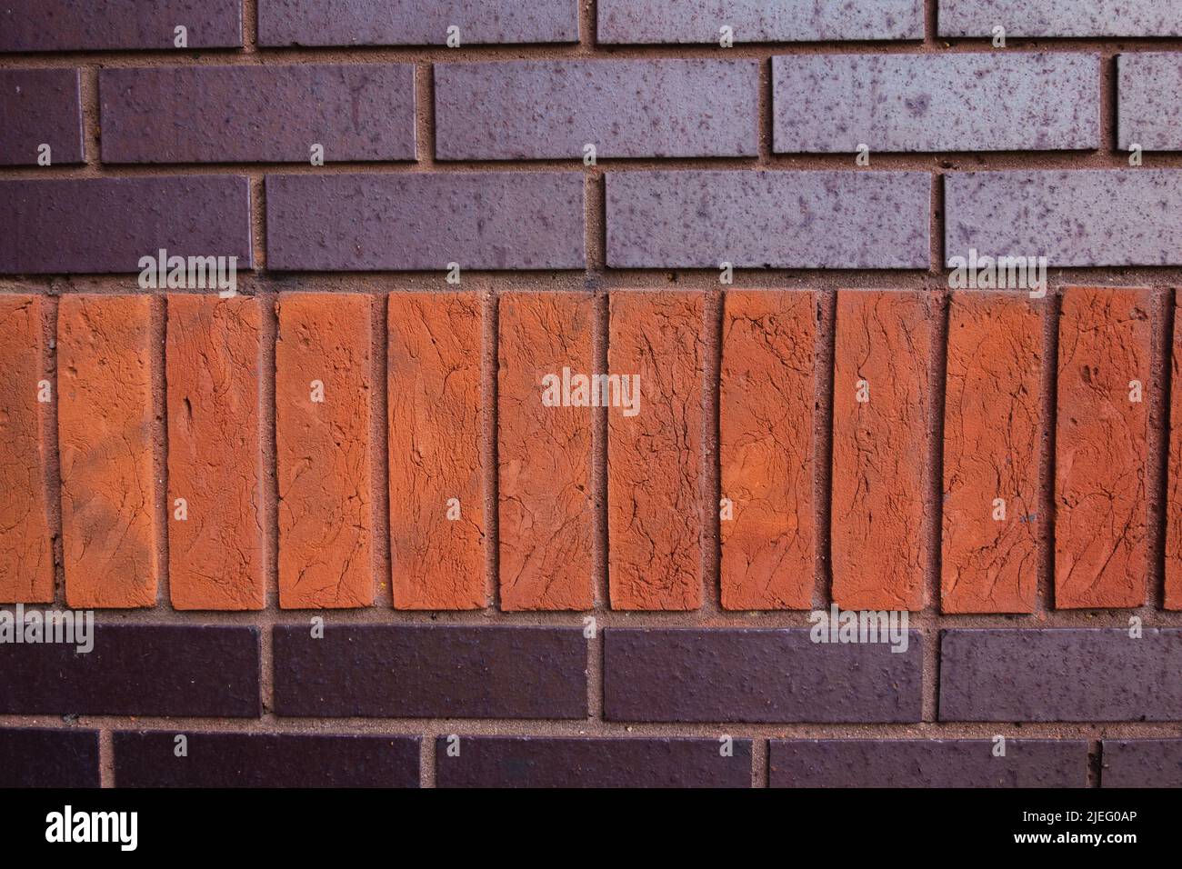 textured brick wall with vertical and horizontal lines of brick Stock ...