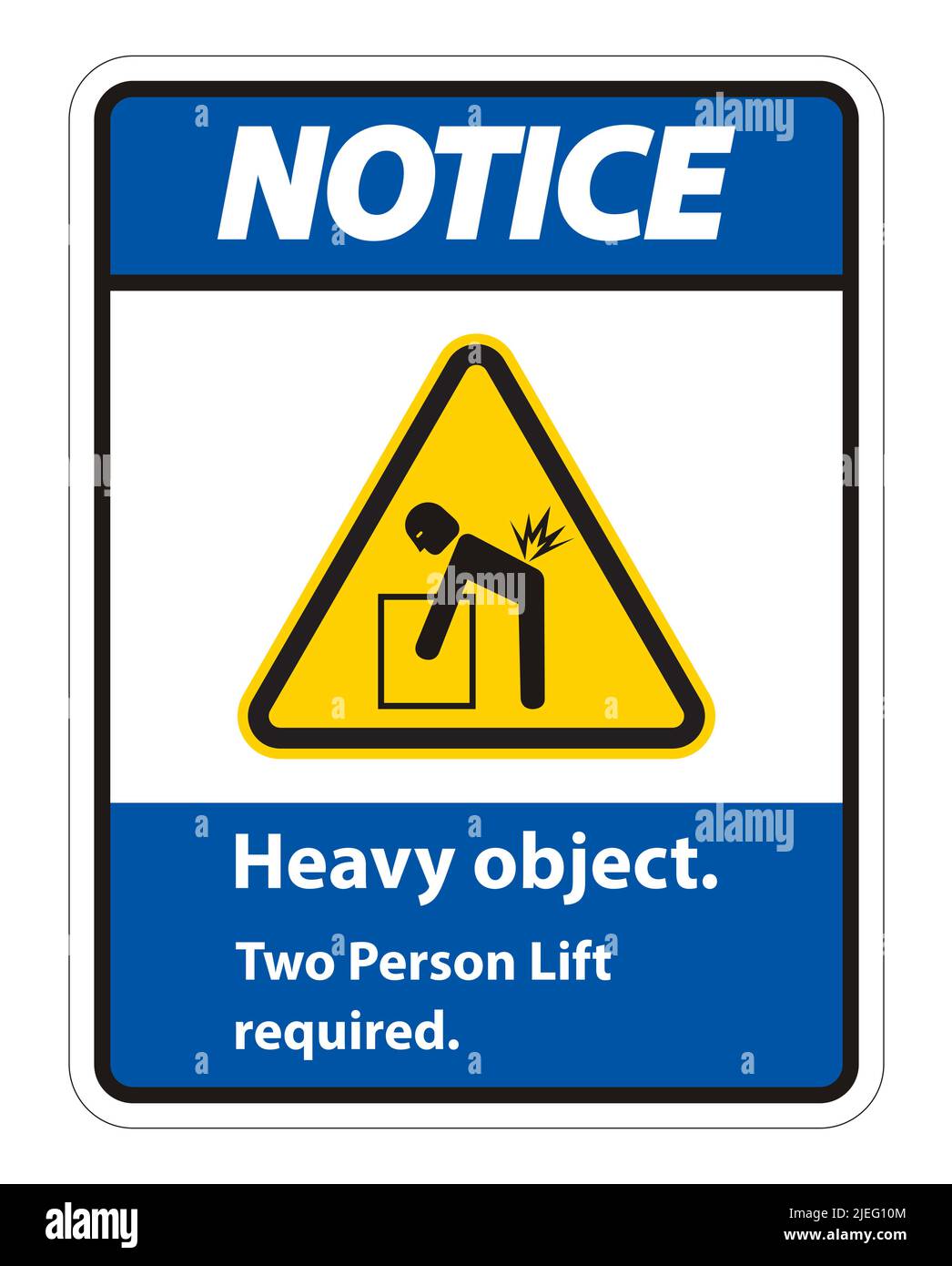 Two person heavy lift symbol hi-res stock photography and images - Alamy