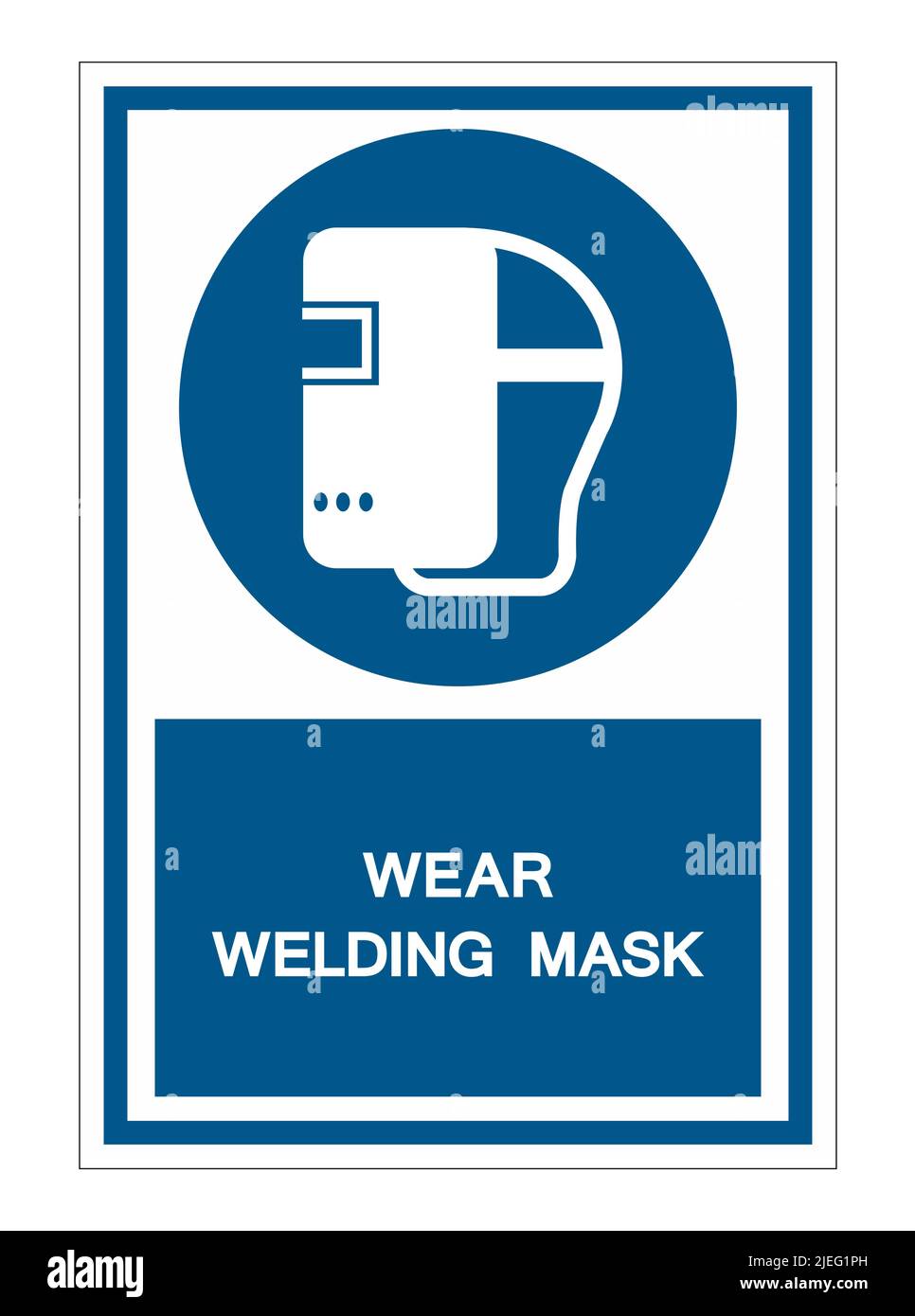 Wear Welding Mask Symbol Sign Isolate On White Background,Vector ...
