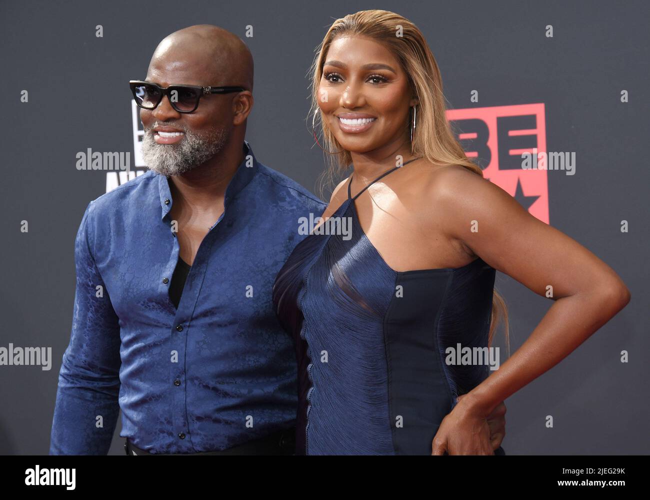 Los Angeles, USA. 26th June, 2022. Los Angeles, California, USA. (L-R ...