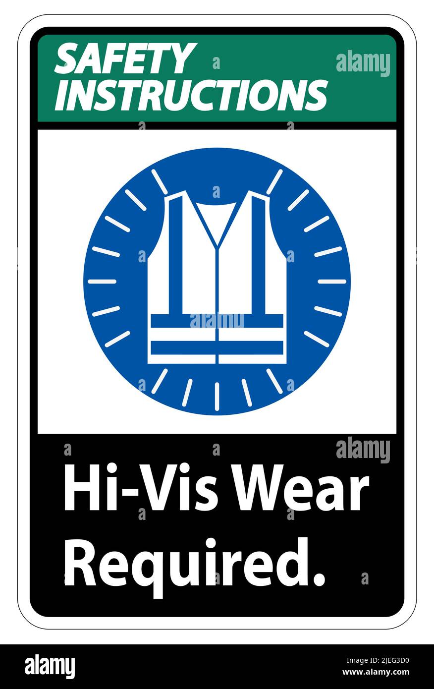 Safety hi vis icon Stock Vector Images - Alamy