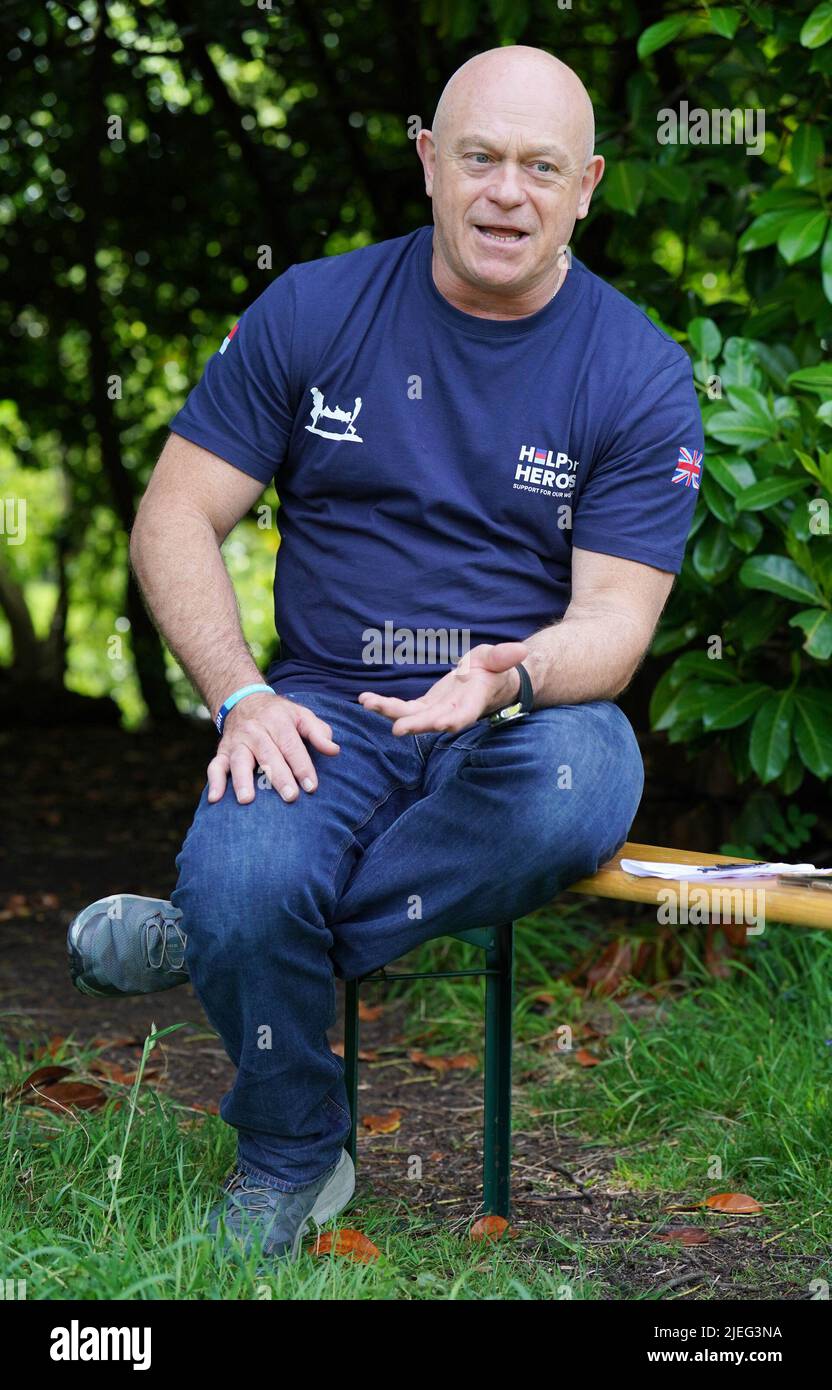 Previously unissued photo dated 18/05/22 of Ross Kemp at Formosa Island ...