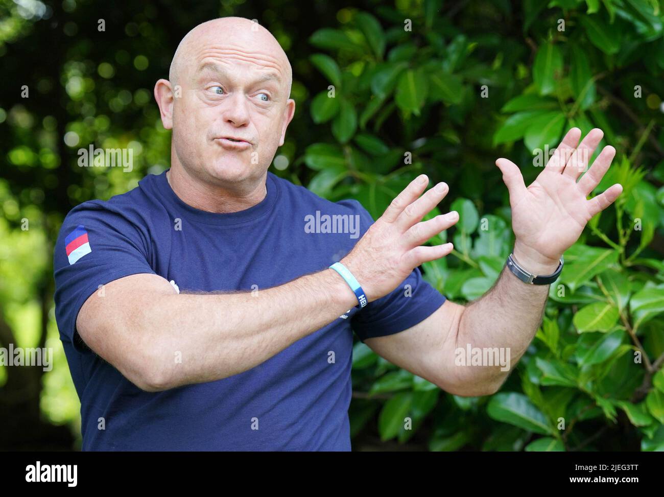 Previously unissued photo dated 18/05/22 of Ross Kemp at Formosa Island ...