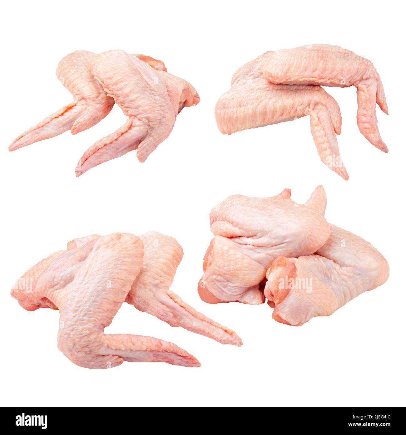 Skin on chicken wings hi-res stock photography and images - Alamy
