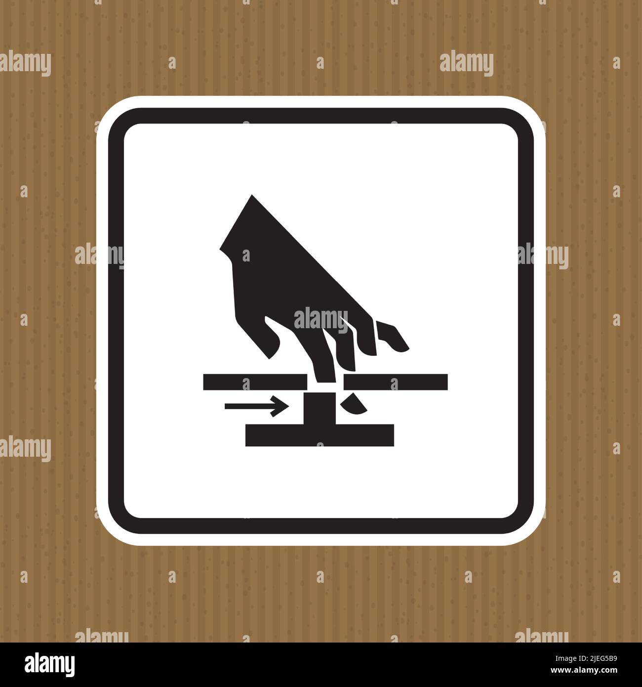 Cutting of Hand Moving Parts Symbol Sign Isolate on White Background ...