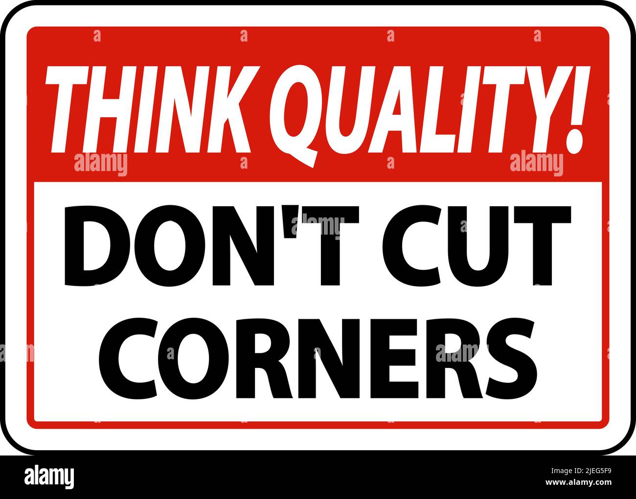 Cutting corners Stock Vector Images - Alamy