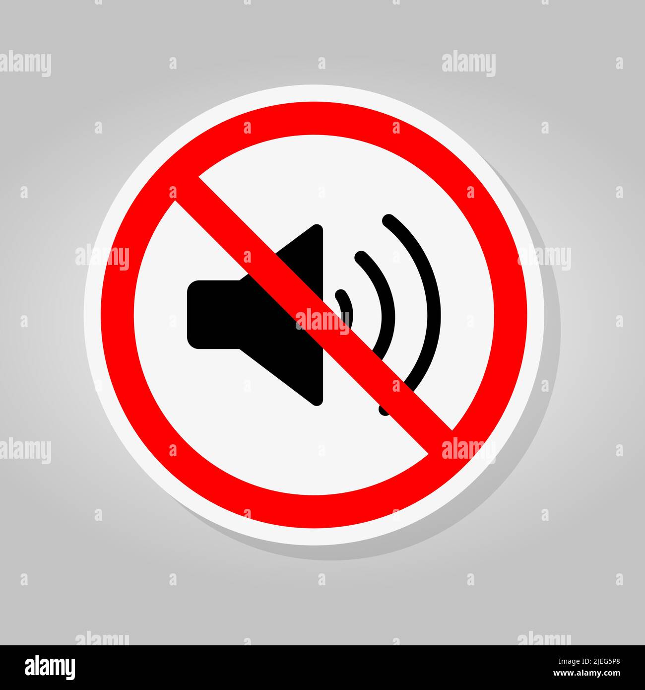 No Sound icons Sign Isolate On White Background,Vector Illustration ...