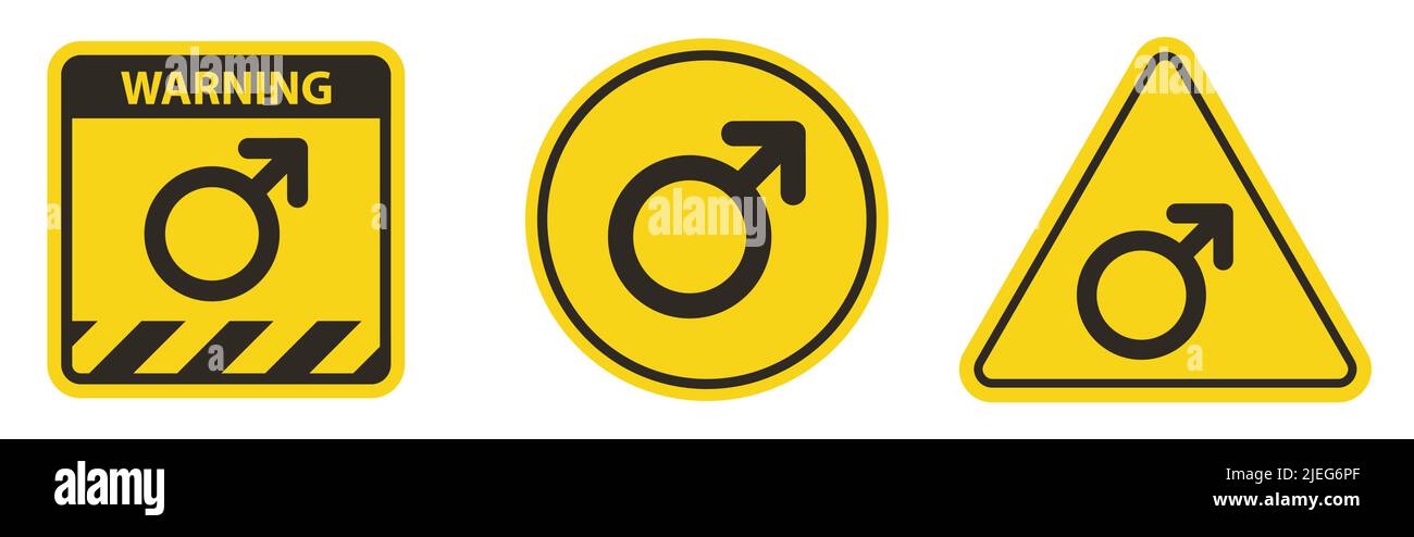 No Male Symbol Sign Isolate On White Background,Vector Illustration ...