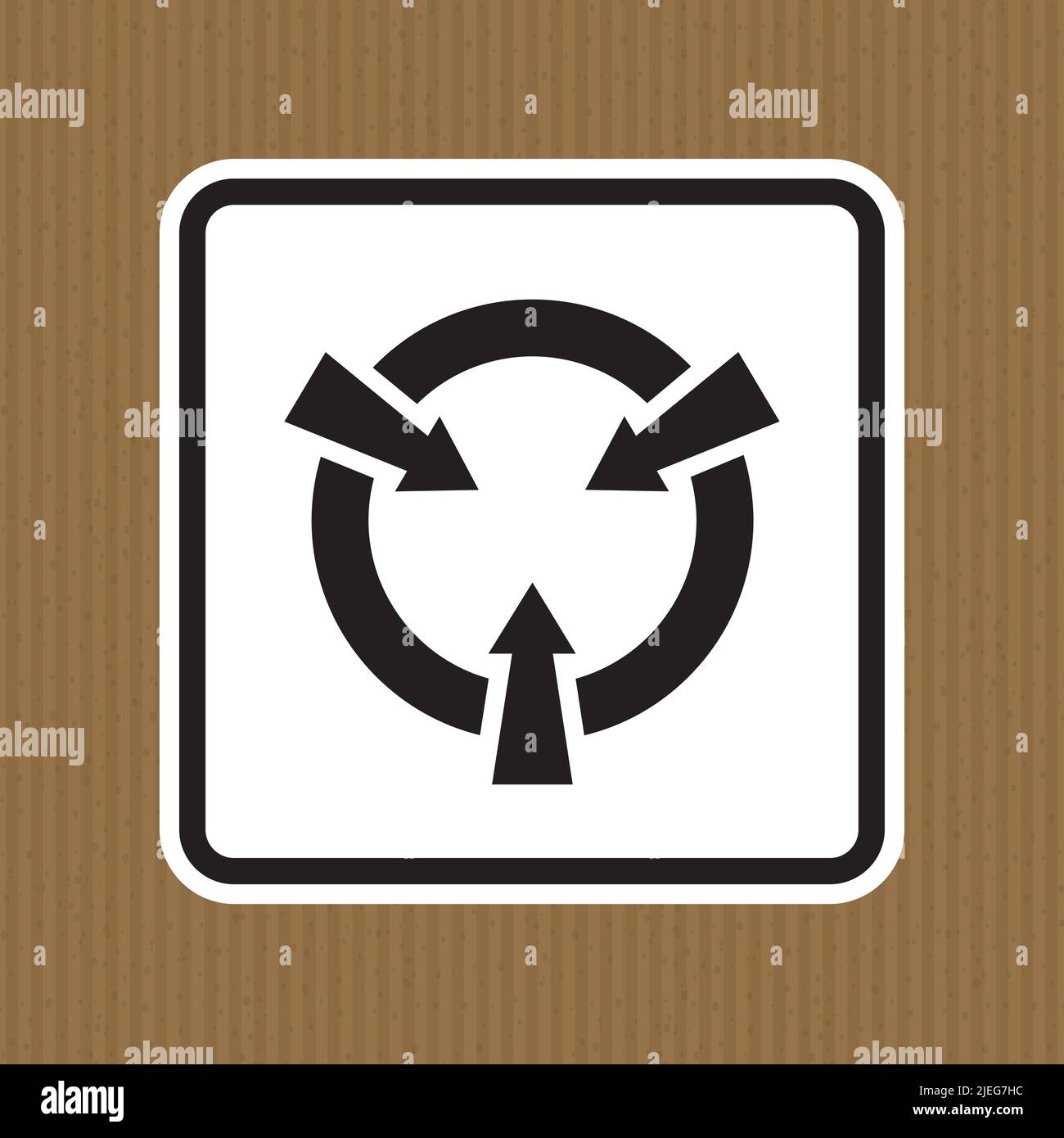 Electrostatic Sensitive Device (ESD) Symbol Sign Isolate On White ...