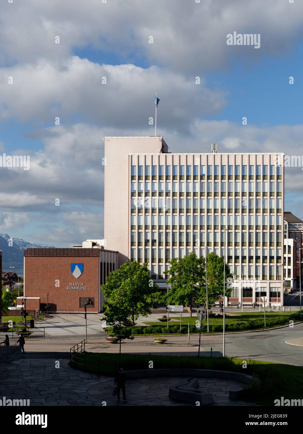 Narvik Town Hall, Nordland, Norway. Built in 1961, designed by ...