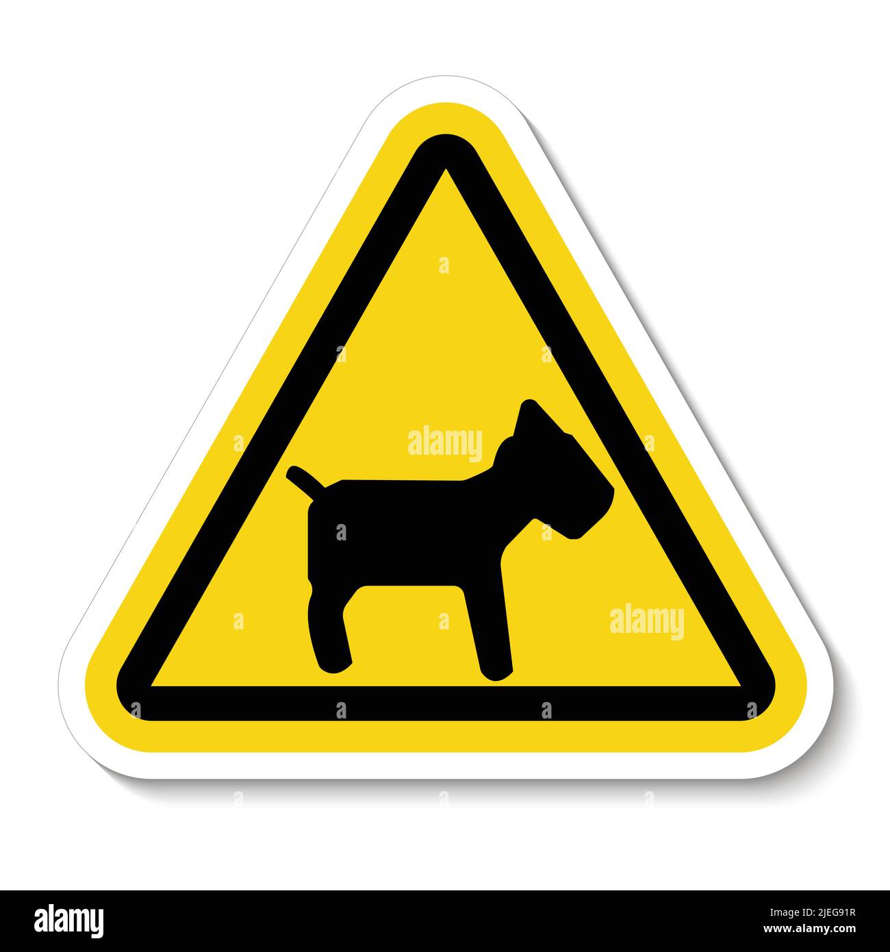 No Dogs Symbol Stock Vector Image & Art - Alamy