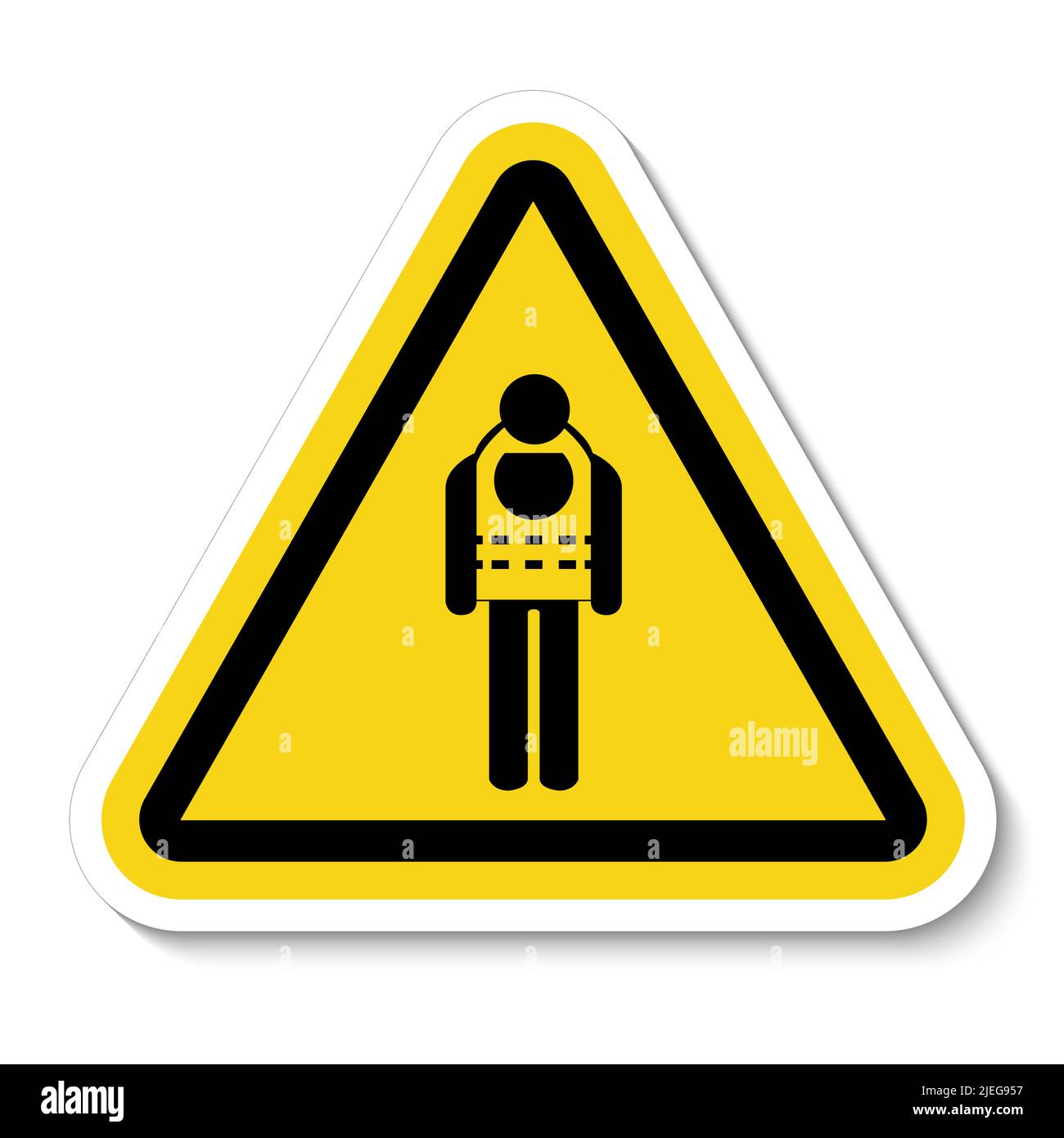 Symbol Wear Life Jacket Isolate On White Background,Vector Illustration ...