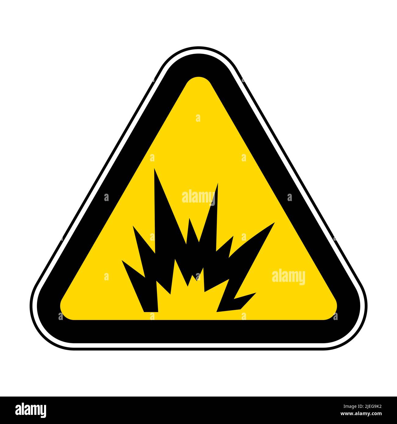 Arc Flash Hazard Symbol Sign, Vector Illustration, Isolate On White ...