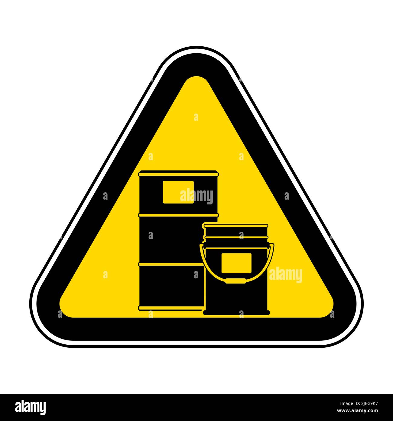 Chemical Storage Area Symbol Isolate On White Background,Vector ...