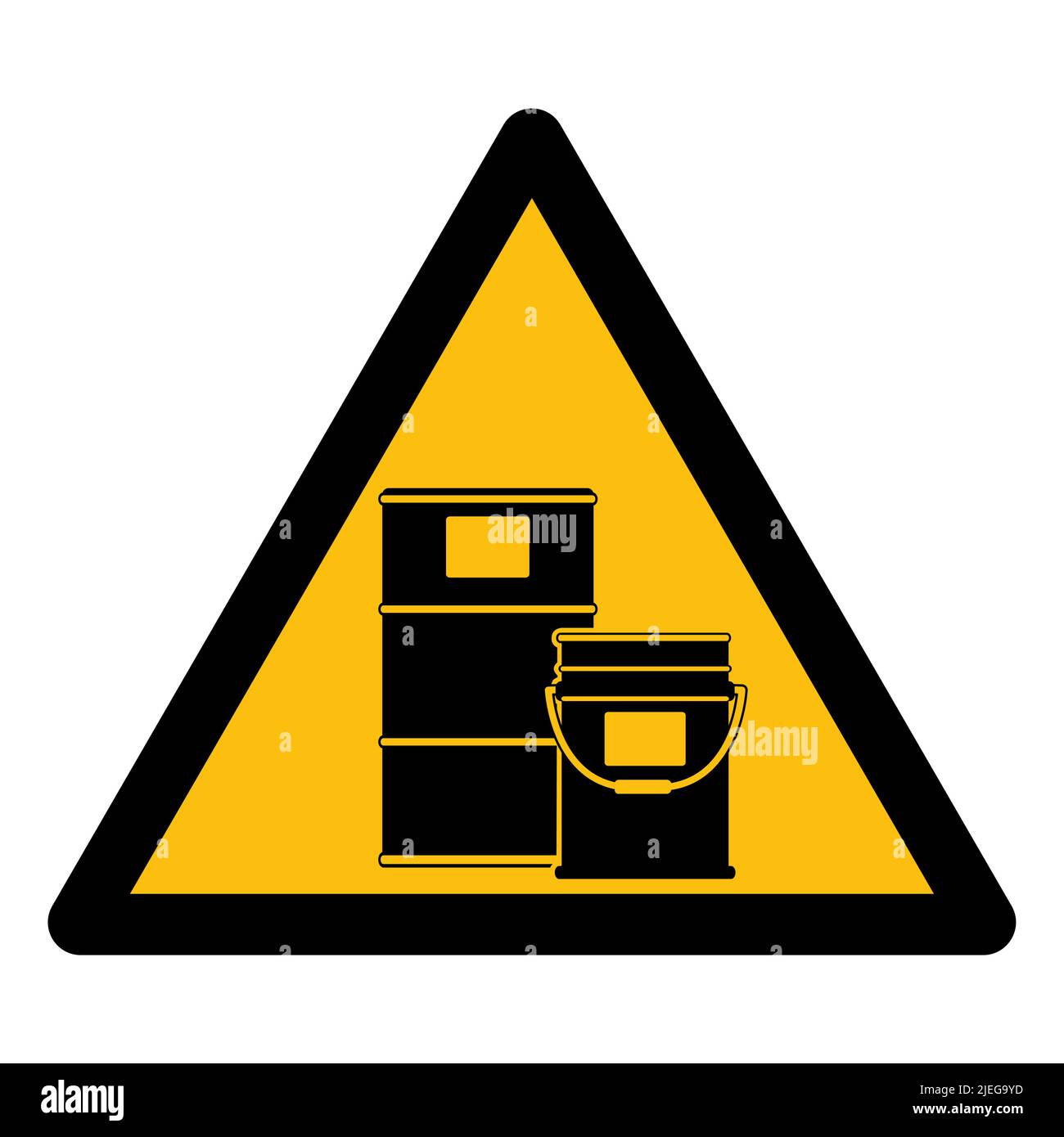 Chemical Storage Area Symbol Isolate On White Background,Vector ...