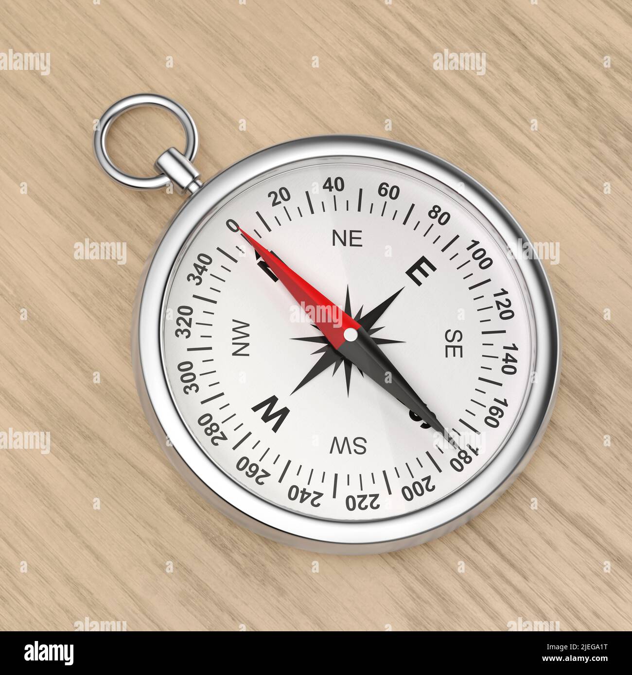 Magnetic compass on wooden hi-res stock photography and images - Alamy