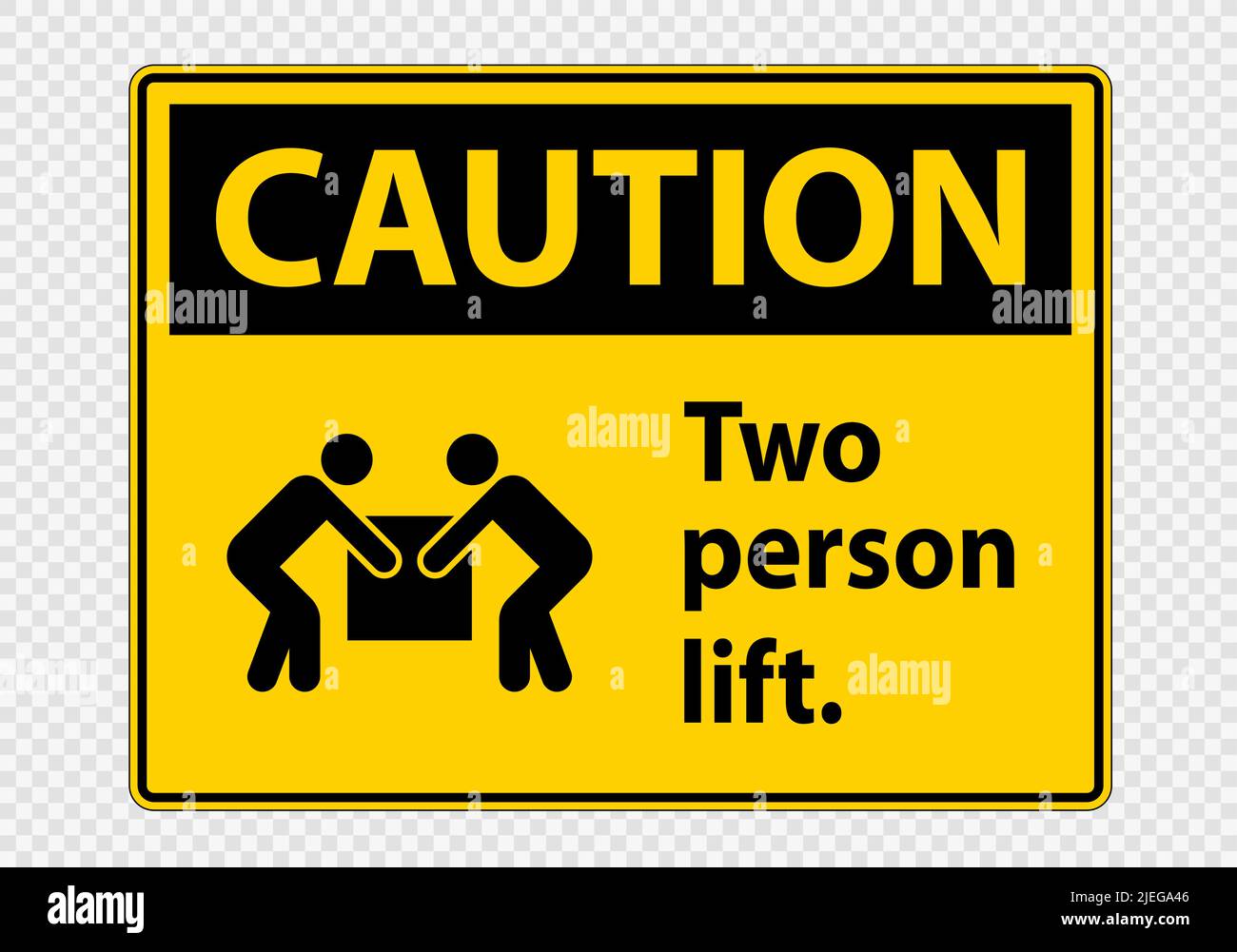 Two person lift Symbol Sign Isolate on transparent Background,Vector ...