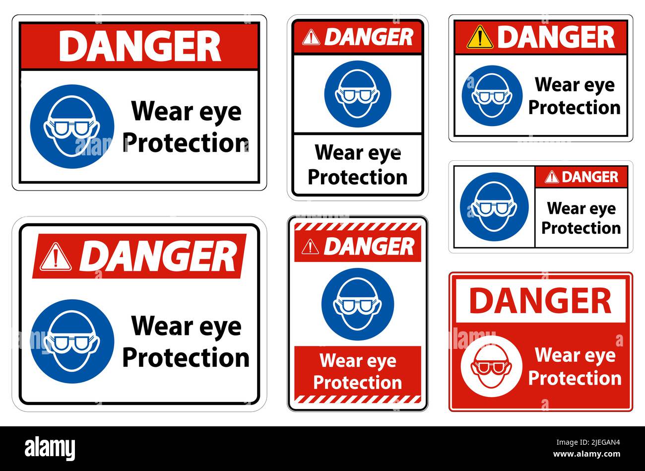 Eye danger Stock Vector Images - Alamy
