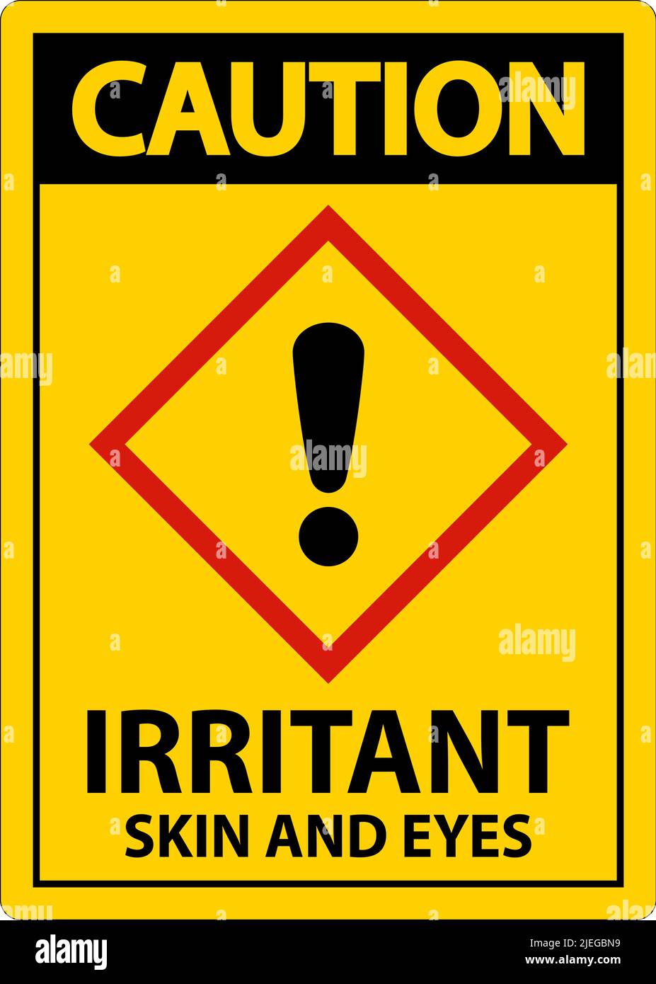 Ghs hazard pictogram caution health hi-res stock photography and images ...