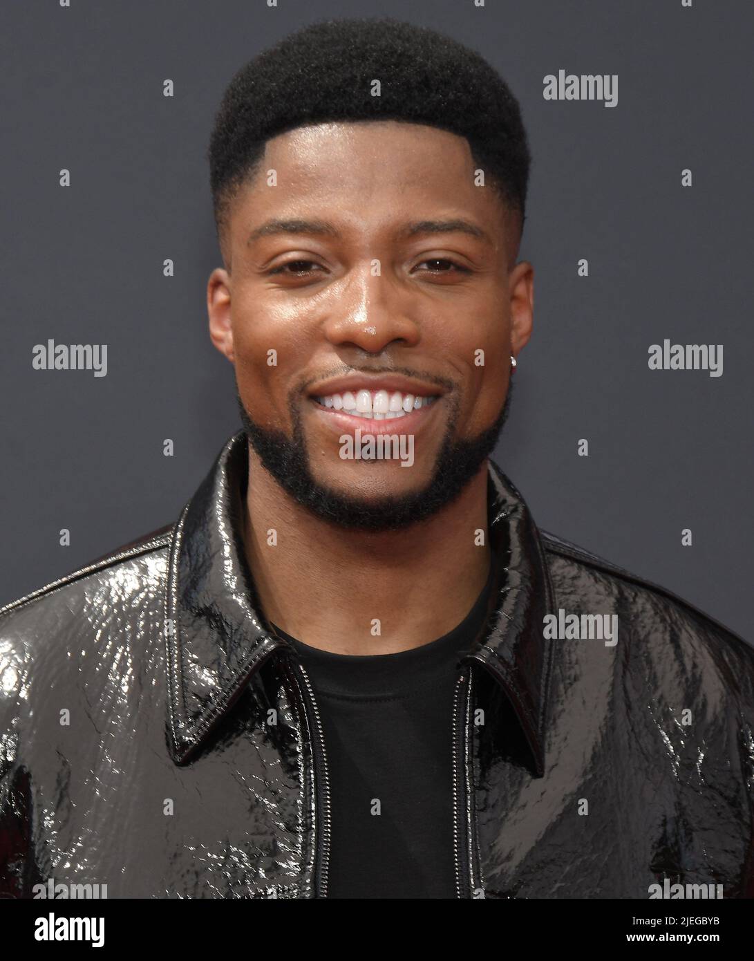 Los Angeles, USA. 26th June, 2022. Marvin Anthony arrives at the BET ...