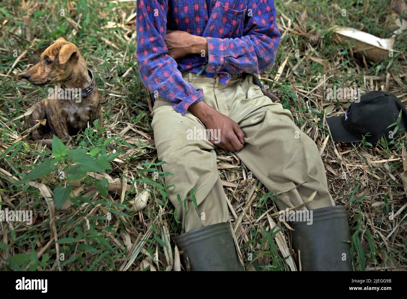 Ade Sopyan, a farmer and former slow loris hunter who turned to be a ...