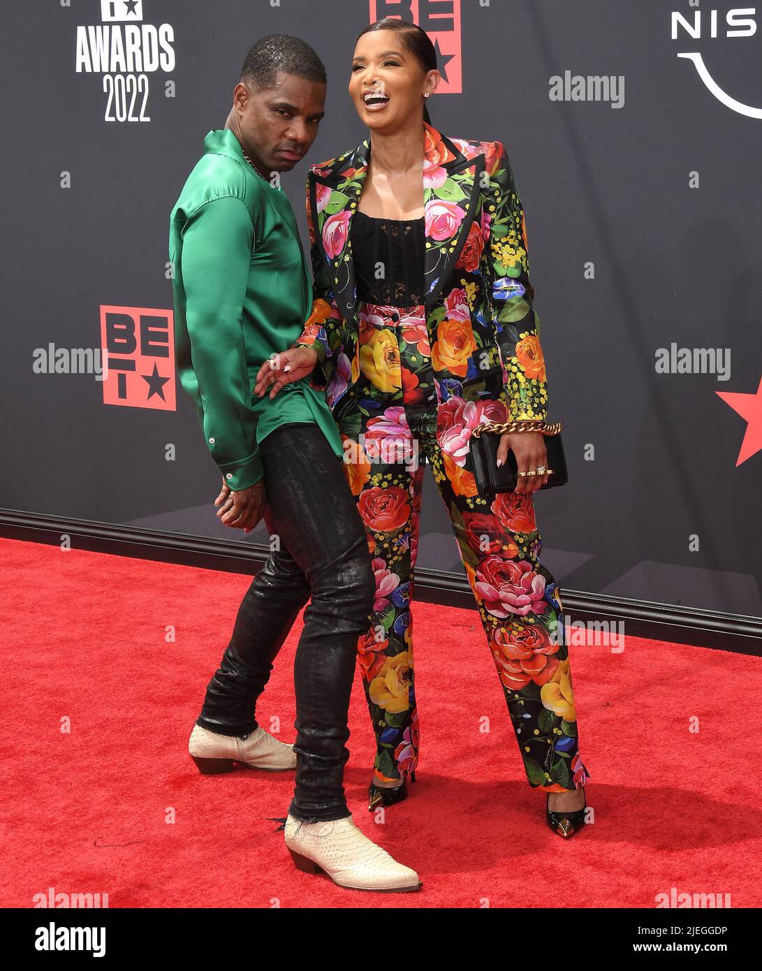 Los Angeles, USA. 26th June, 2022. (L-R) Kirk Franklin and Tammy ...