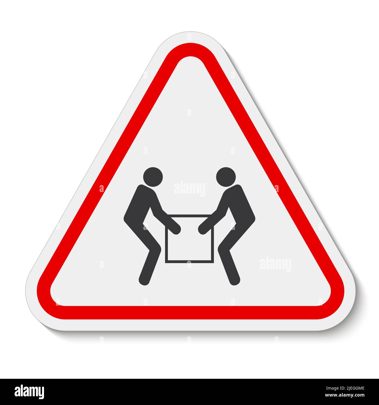 Use Two Person Lift Symbol Sign Isolate On White Background,Vector ...
