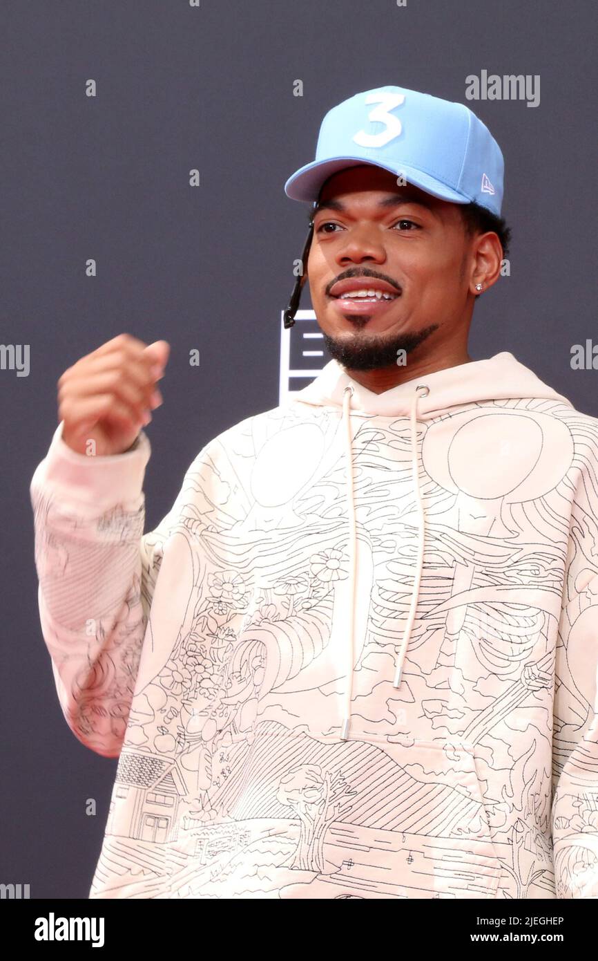 LOS ANGELES - JUN 26: Chance the Rapper at the 2022 BET Awards at ...
