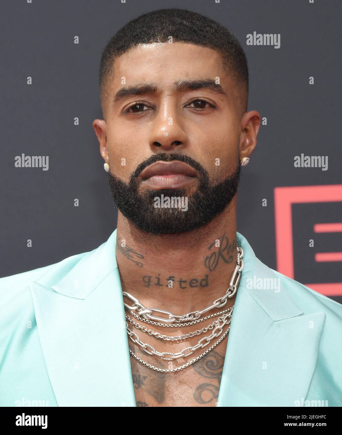 Los Angeles, USA. 26th June, 2022. Skyh Alvester Black arrives at the ...
