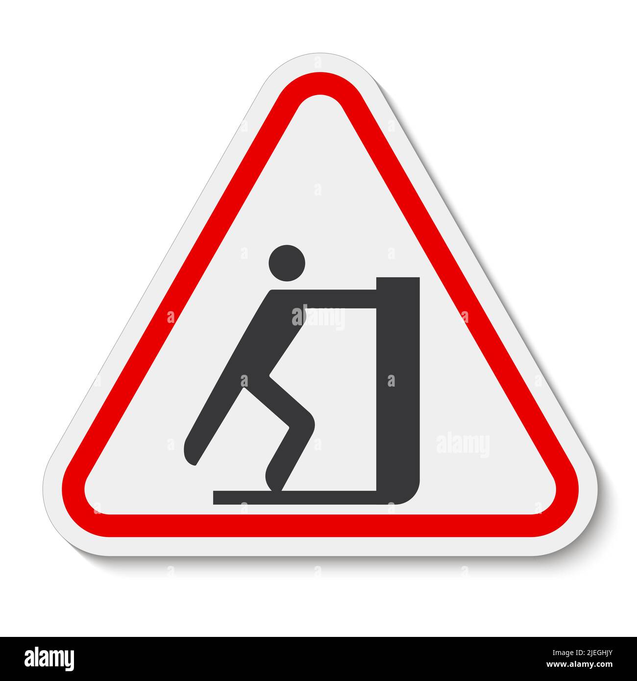 Symbol No Reaching label Stock Vector Image & Art - Alamy