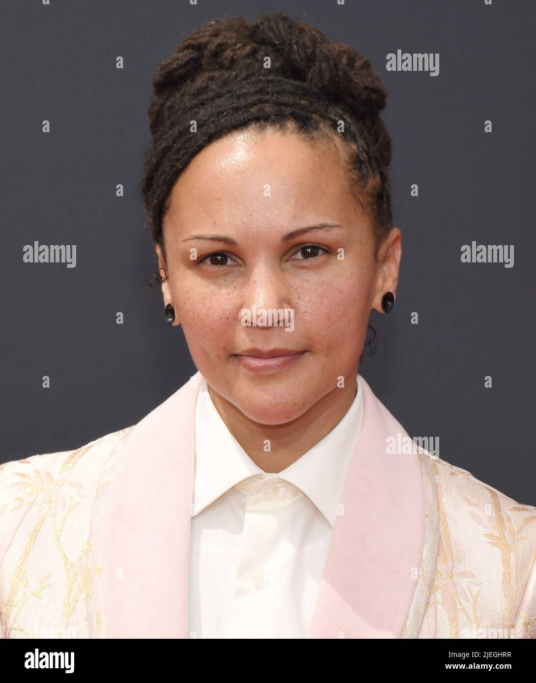 Los Angeles, USA. 26th June, 2022. Shylo Shaner arrives at the BET ...