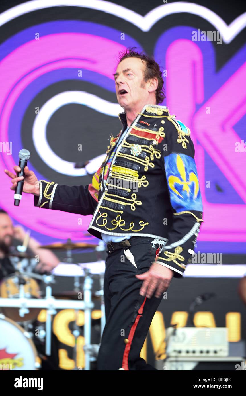 Tenpole Tudor , Performing at Lets Rock Leeds 80s Festival , Uk , 25.06 ...