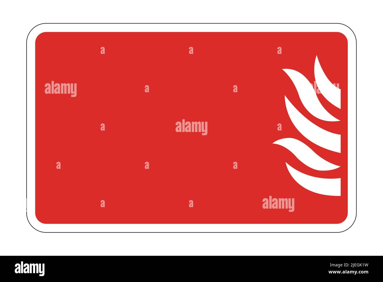 Fire Symbol Sign board on white background,Vector illustration Stock ...