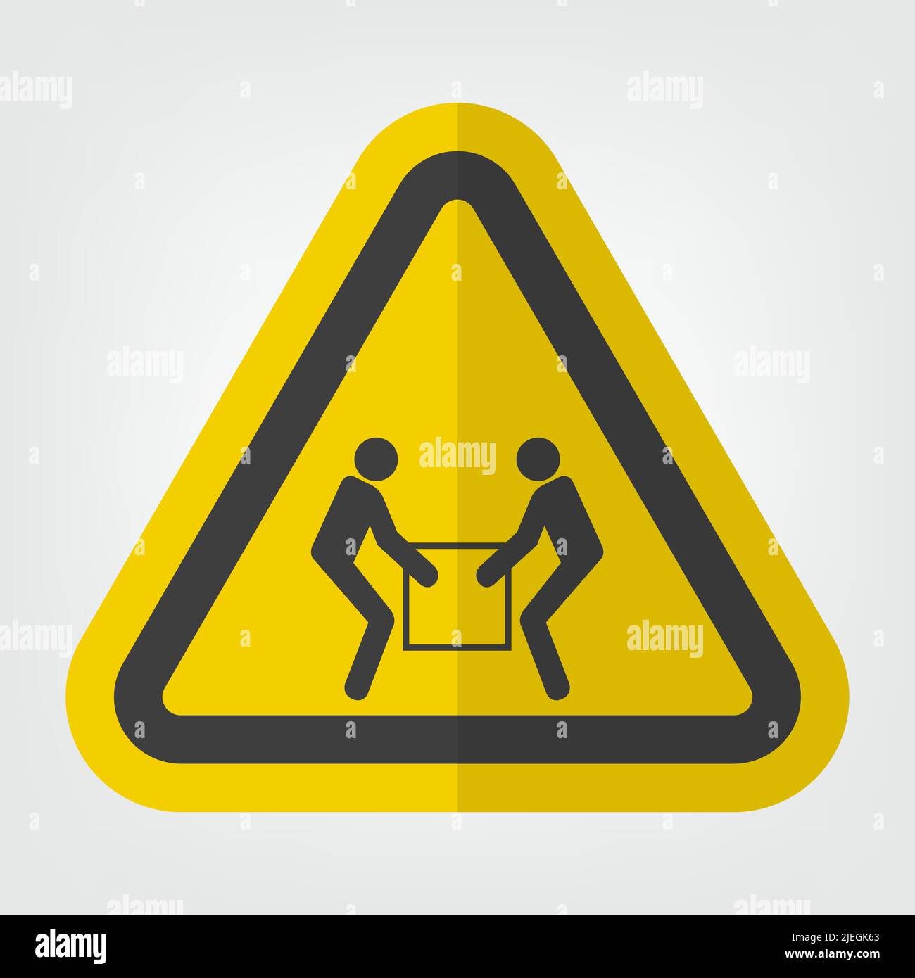 Use Two Person Lift Symbol Sign Isolate On White Background,Vector ...