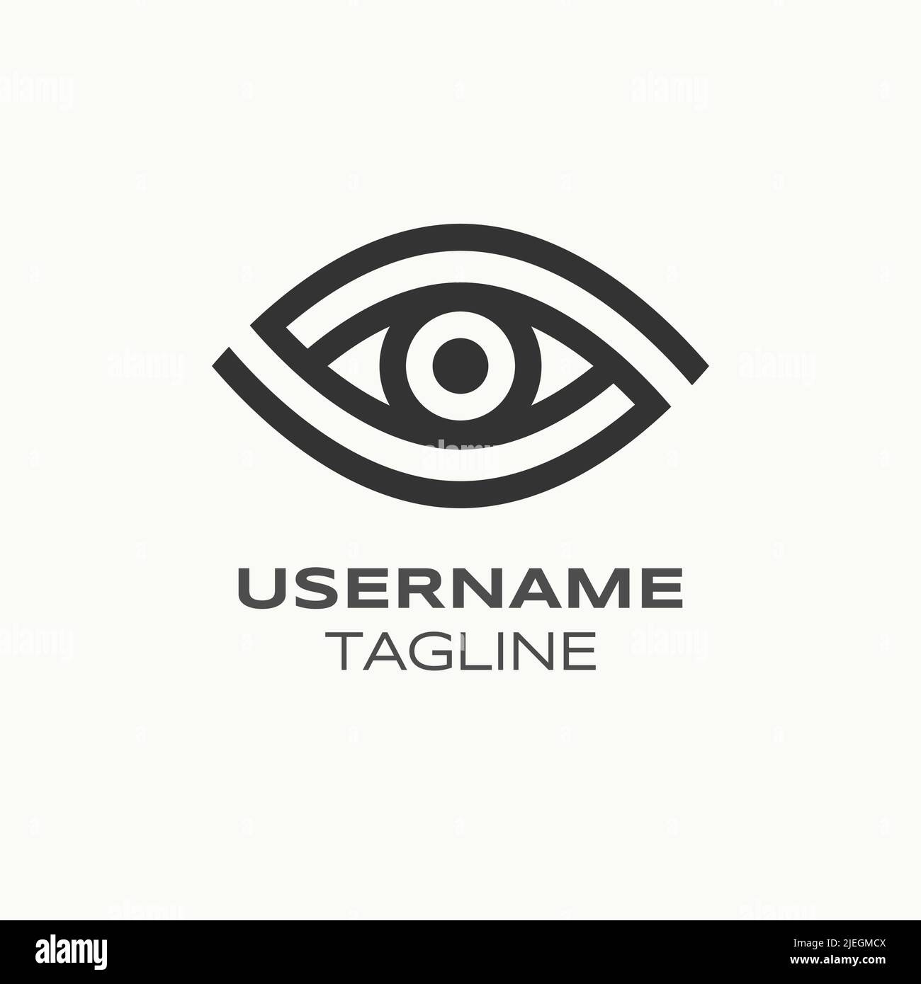 Eye vision icon. Vector illustration. Symbol of vision, search, optics ...