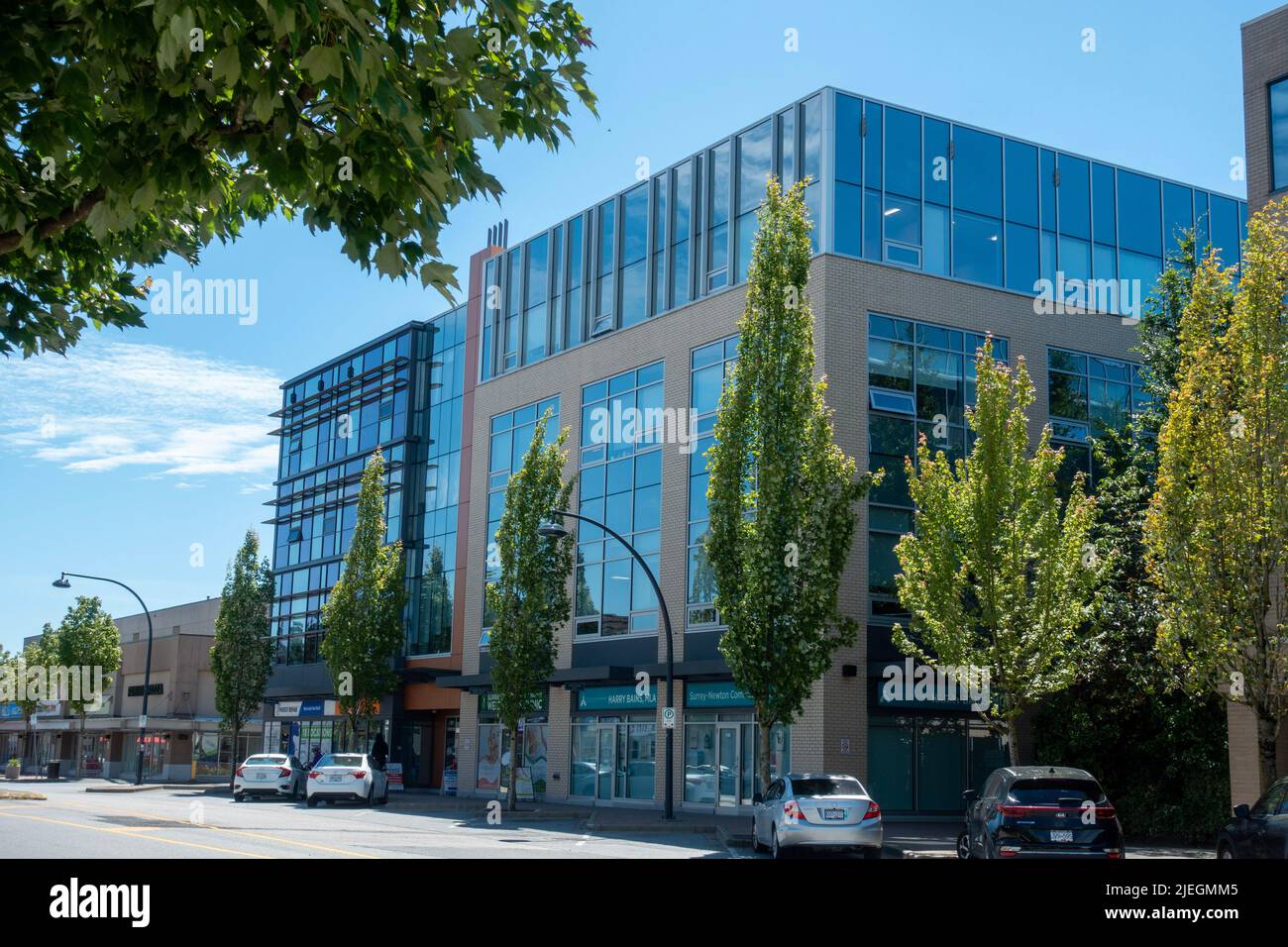 Modern architecture exterior building design in British Columbia Canada ...