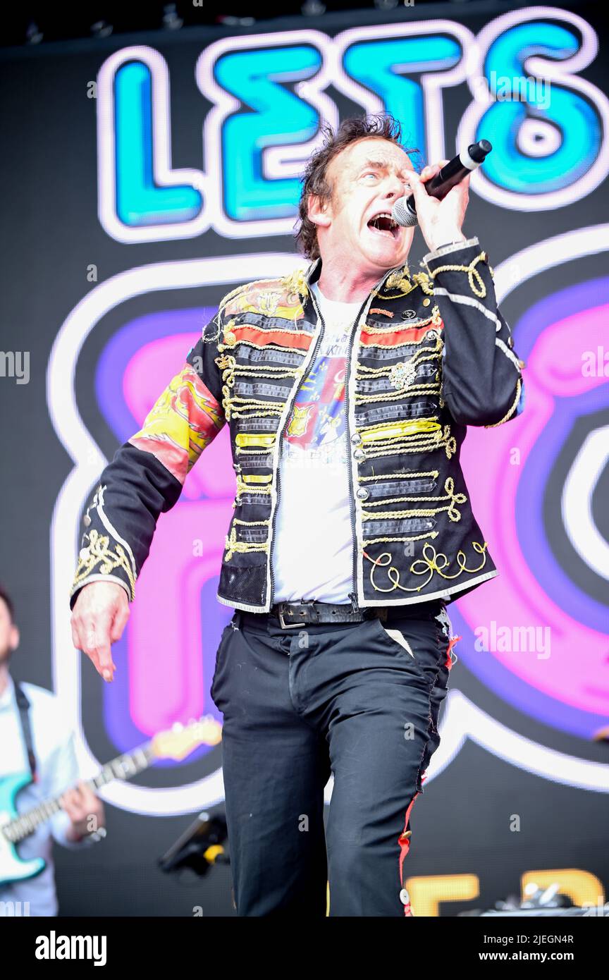 Tenpole Tudor , Performing at Lets Rock Leeds 80s Festival , Uk , 25.06 ...