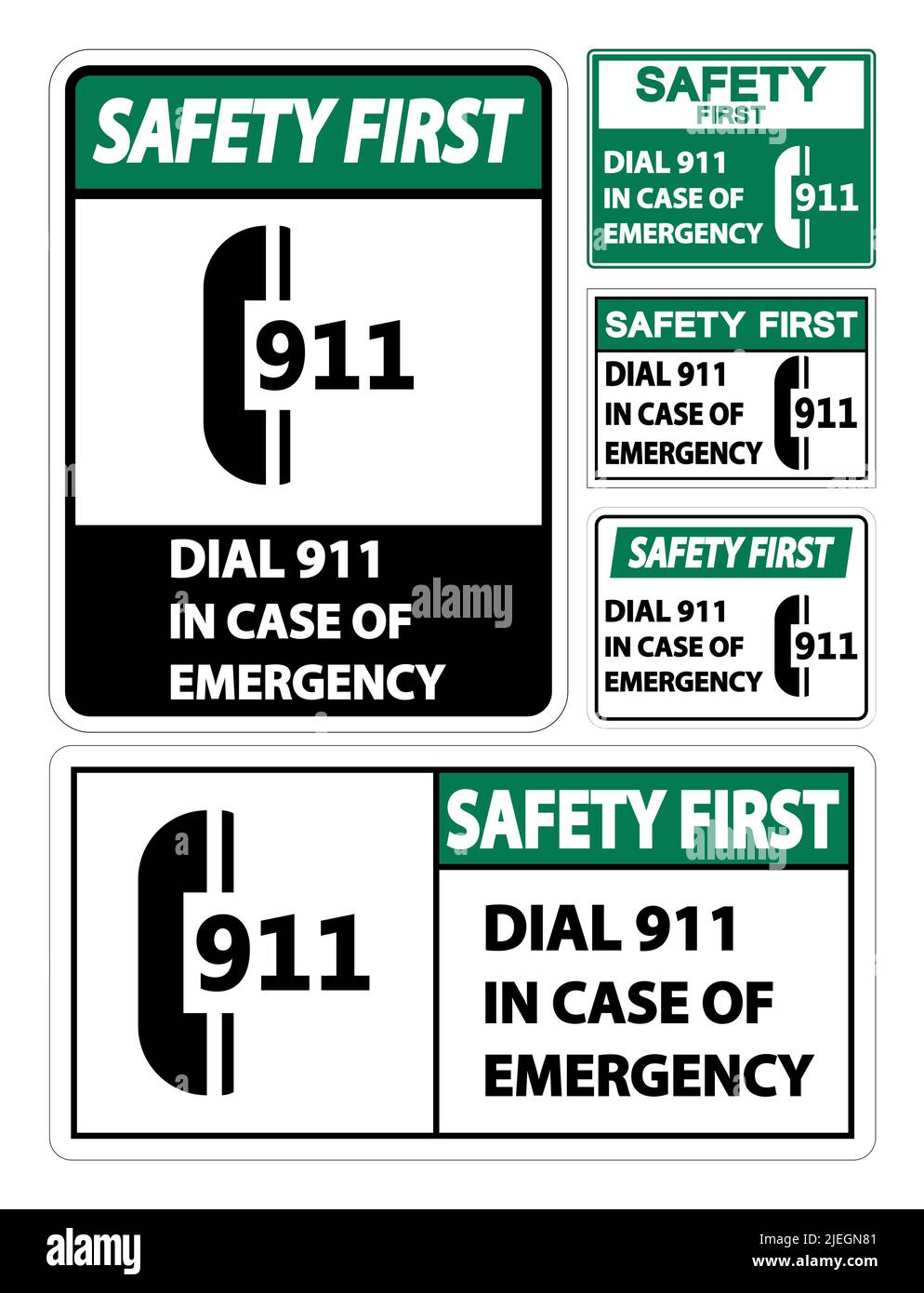 911 Fire Rescue Police Symbol Sign Isolate On White Background,Vector ...