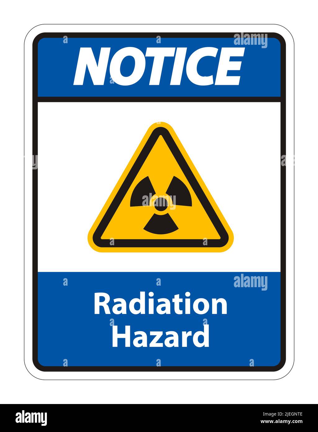 Radiation Hazard Symbol Sign Isolate On White Background,Vector ...