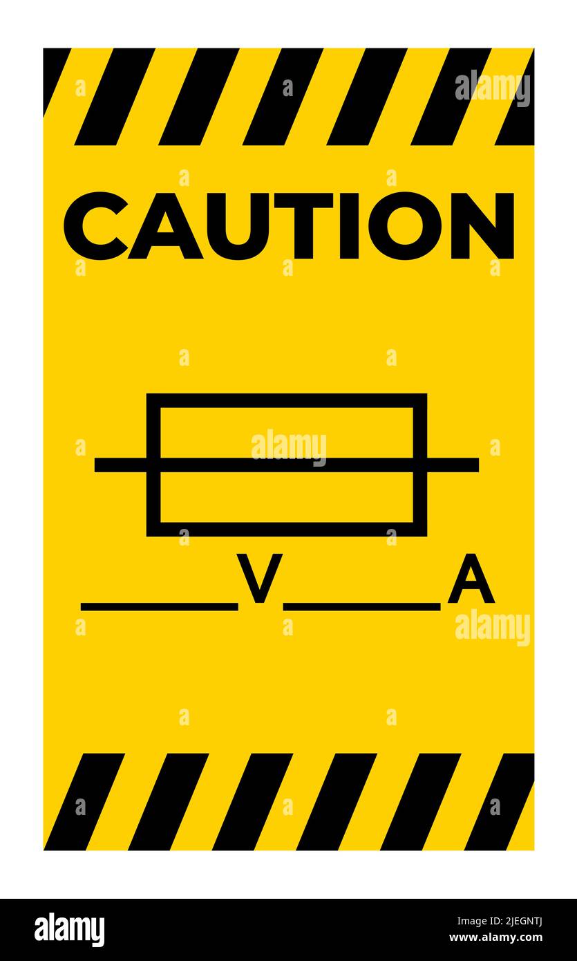 Fuse (Writable) Symbol Sign Isolate On White Background,Vector ...