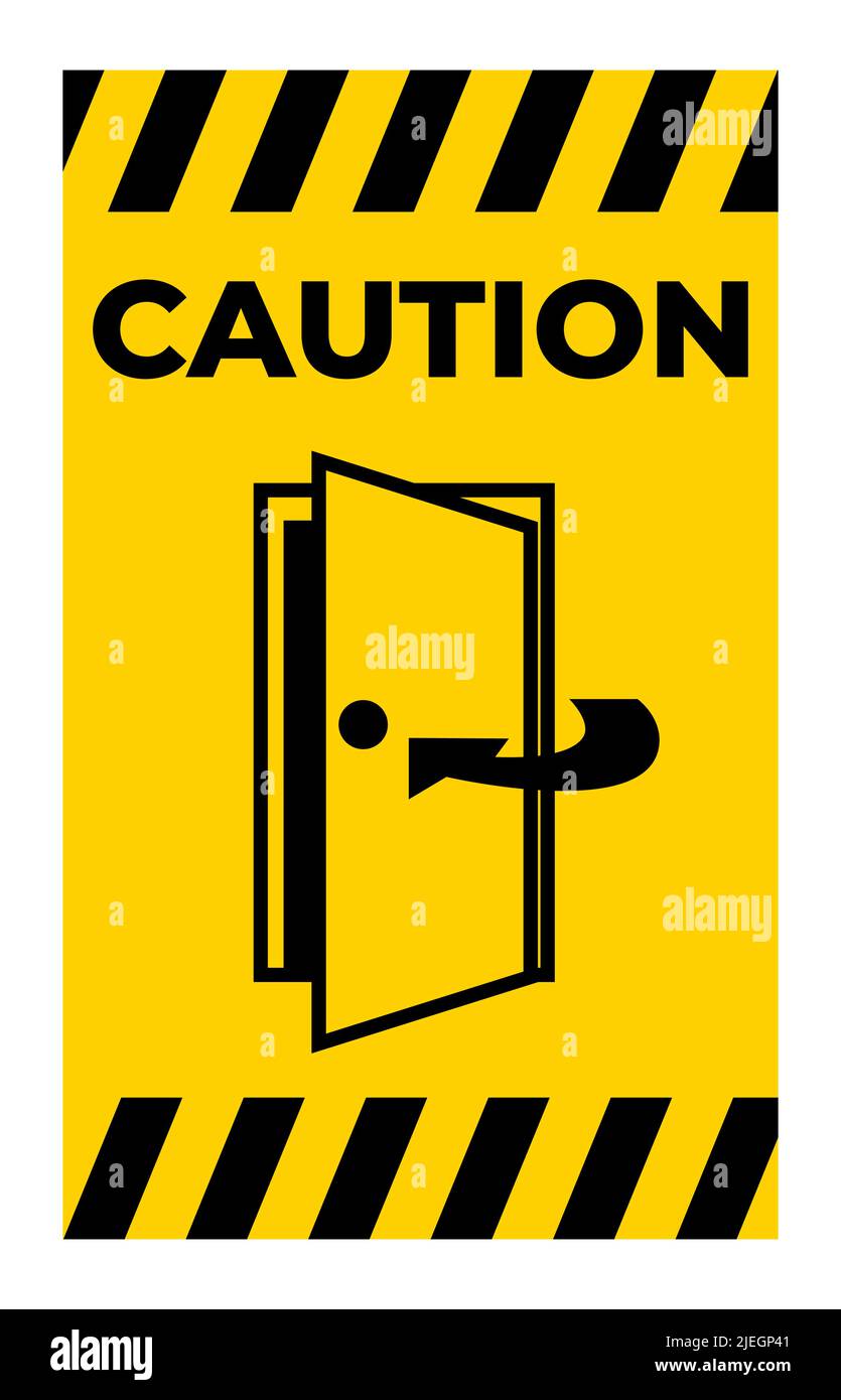 Keep Door Closed Symbol Sign Isolate On White Background,Vector ...