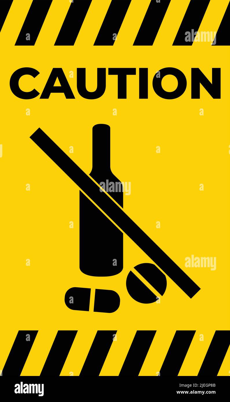 Prohibited Drug Symbol Sign Stock Vector Image & Art - Alamy