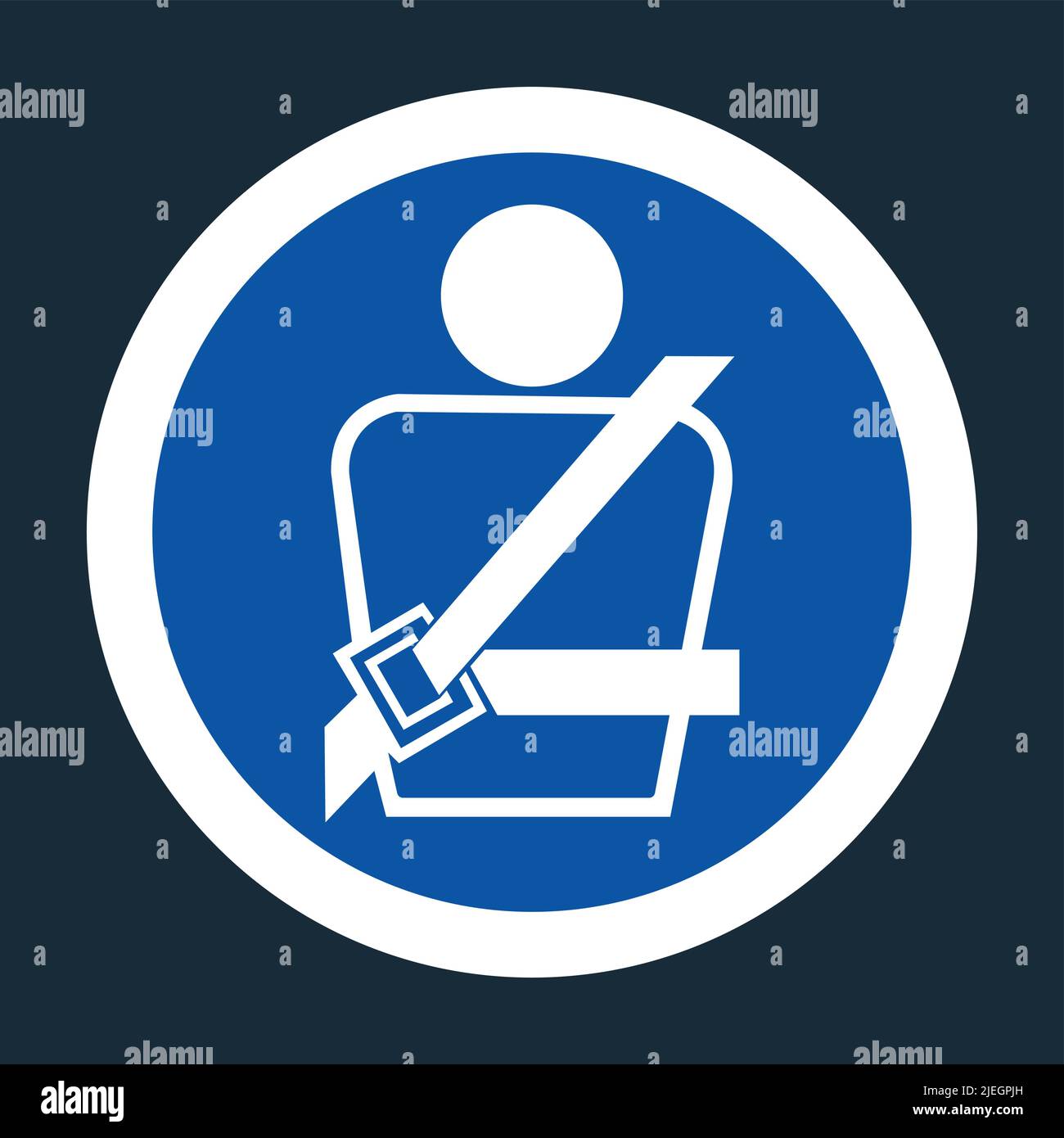 Wearing a seat belt Stock Vector Images - Alamy