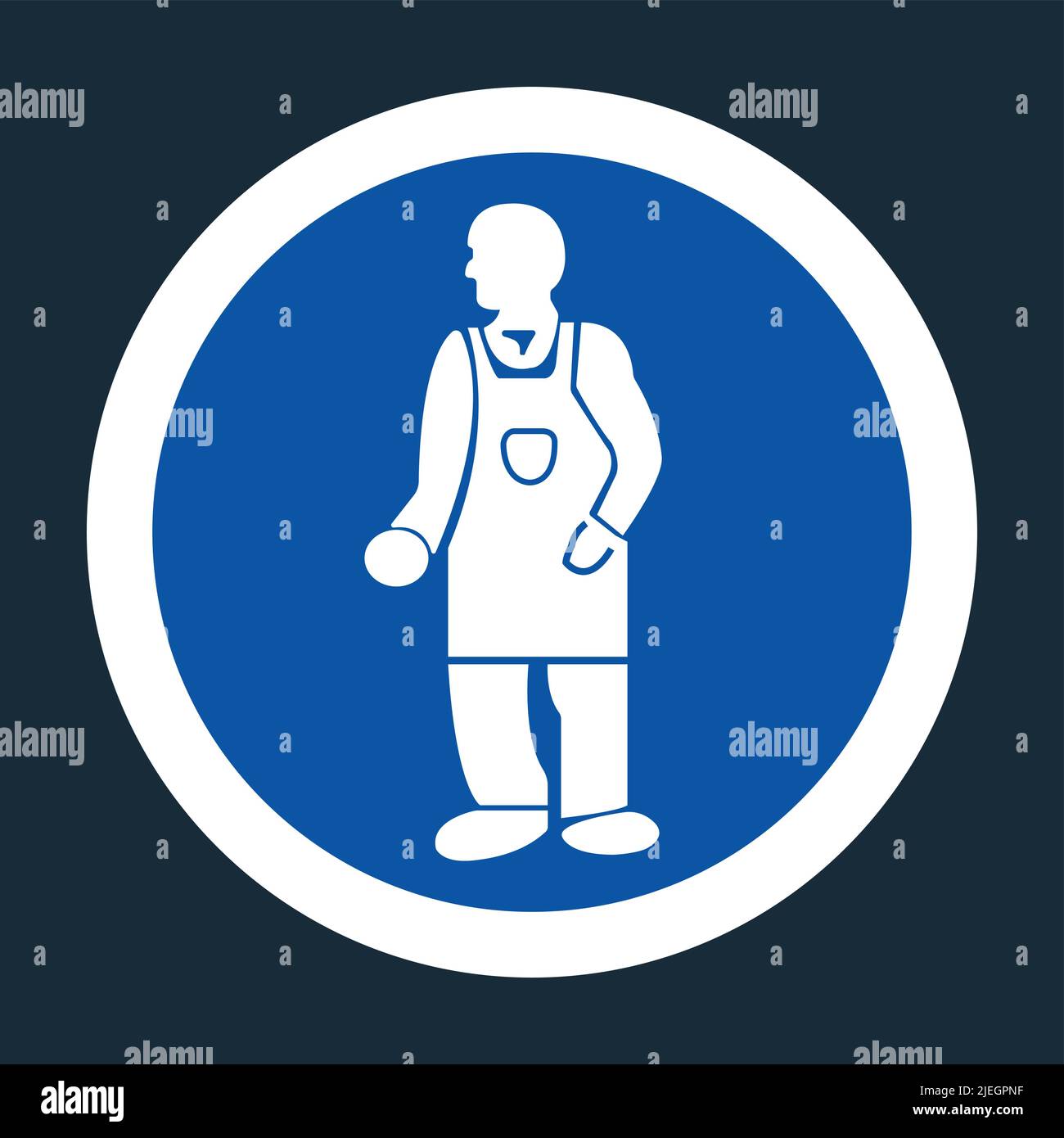 PPE Icon.Wear Protective Clothing Symbol On black Background,Vector ...