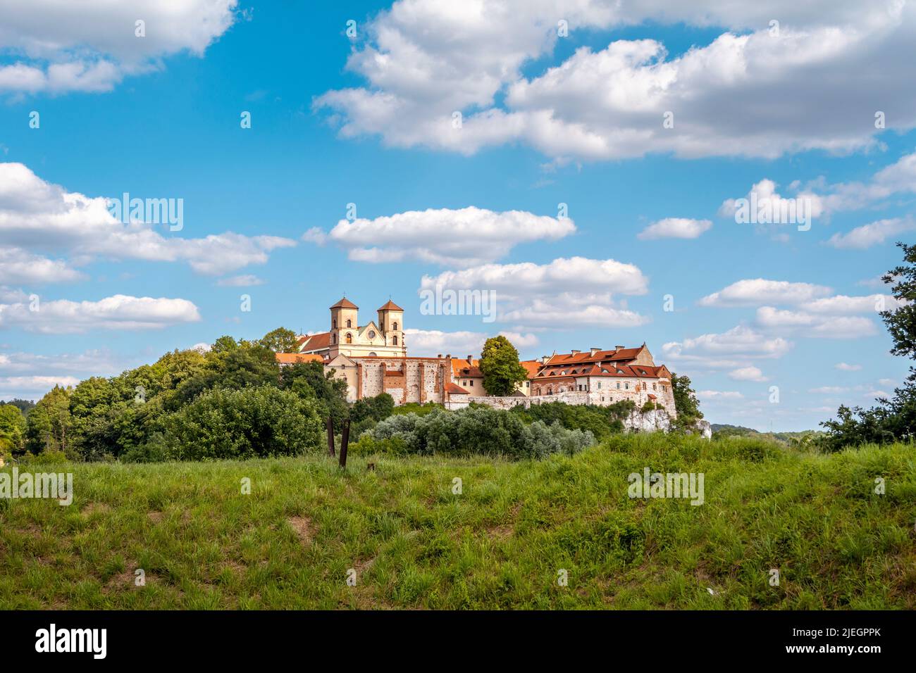 Historic buildings of the Benedictine Abbey in Tyniec, Krakow, Poland ...