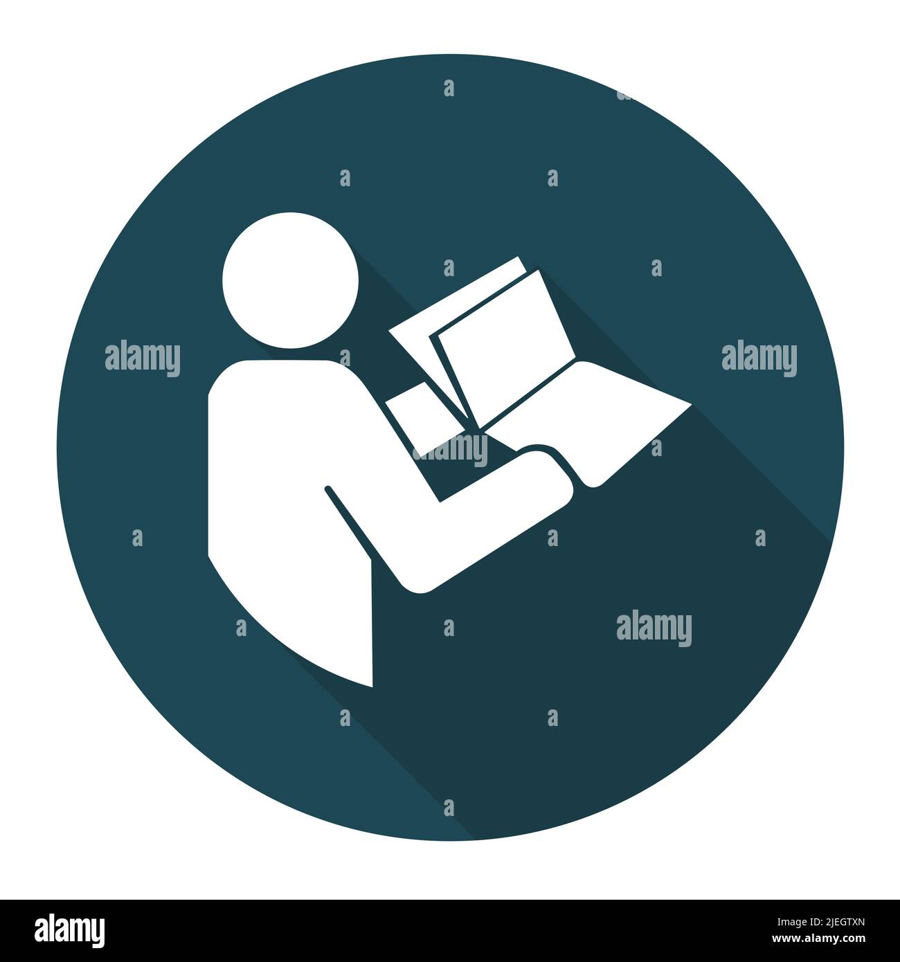 Read Technical Manual Before Servicing symbol On black Background ...