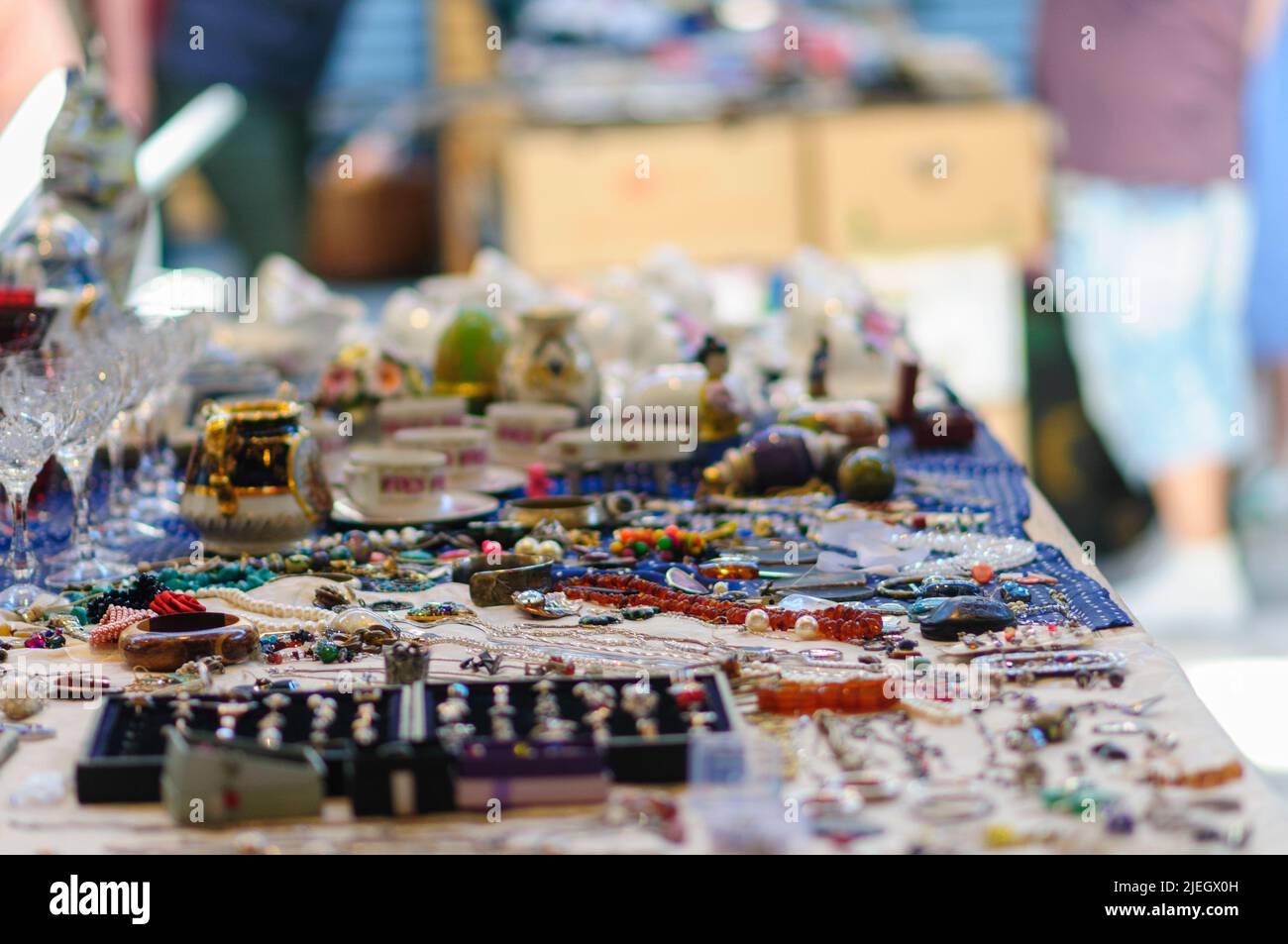 AntikPlacc Sunday Flea Market an indoor antique market at Klauzál tér ...