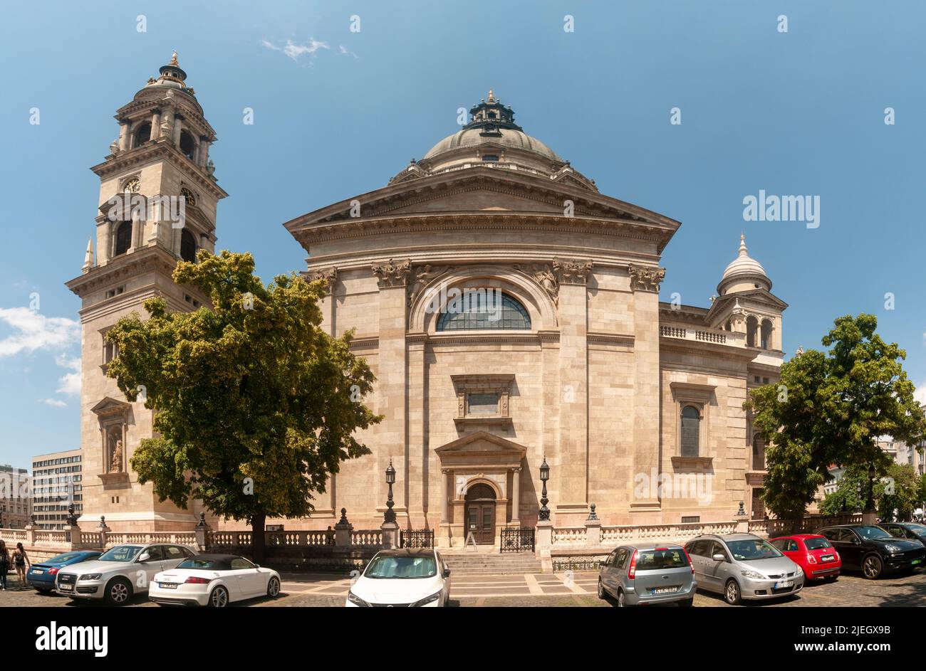 St. Stephen's Basilica (Szent István Bazilika) Budapest, Hungary Stock ...