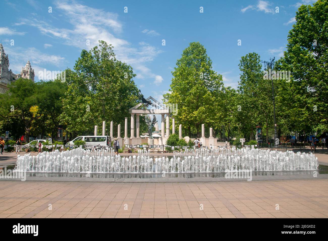 Liberty Square (Szabadság tér) is a public square located in the ...