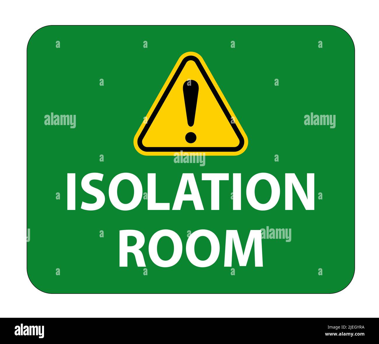 Isolation room Stock Vector Images - Alamy